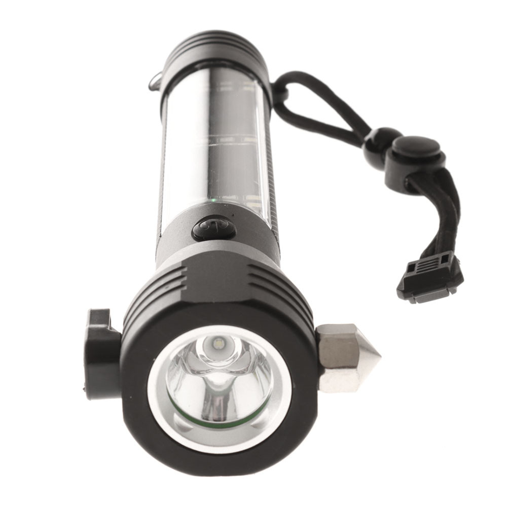 Buy Aluminium Solar Powered Rechargeable LED Torch 350lm online at ...