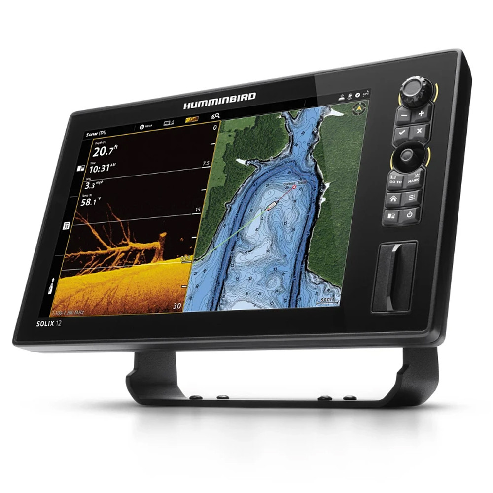 Buy Humminbird SOLIX 12 CHIRP Mega SI+ G3 GPS Fishfinder online at ...