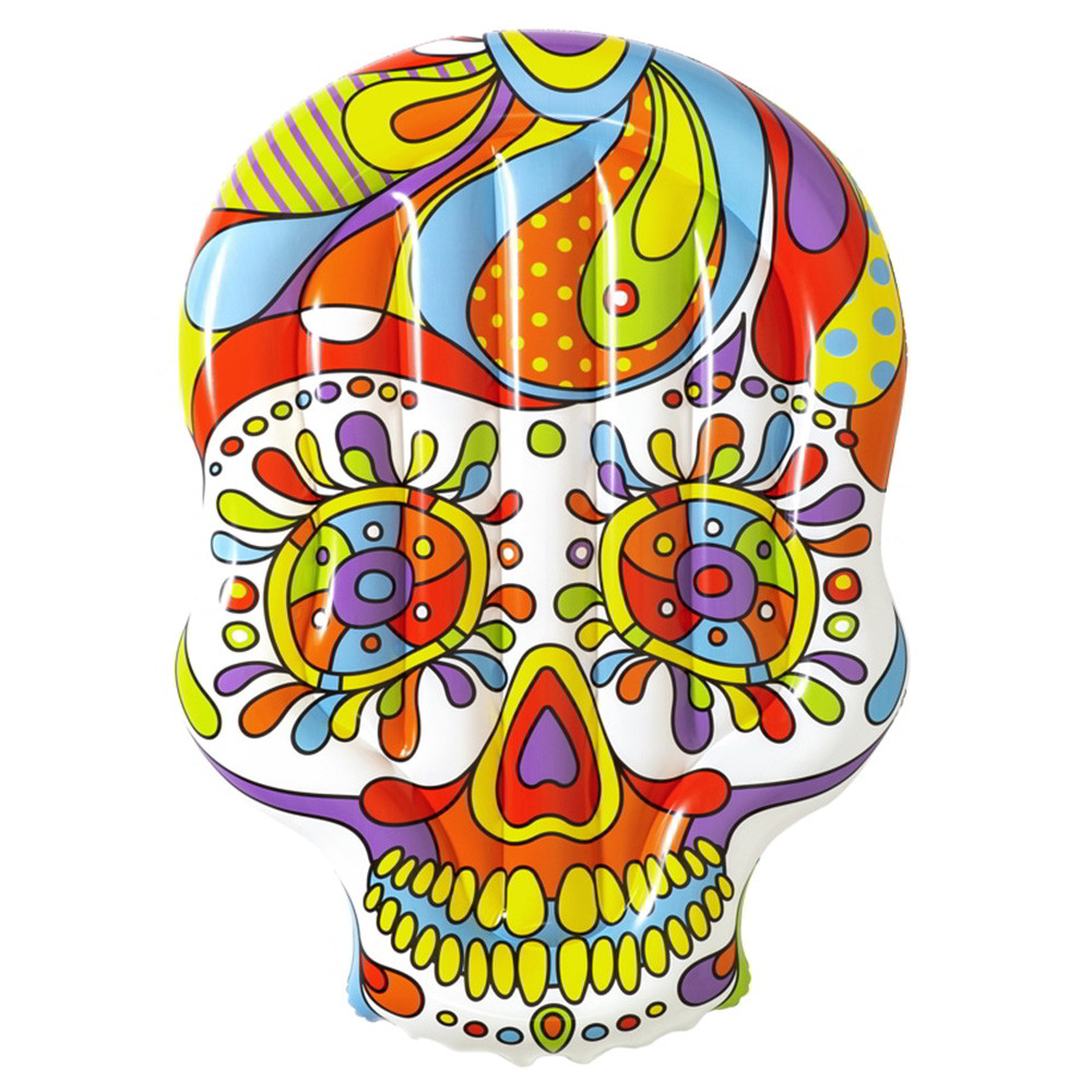 Buy H2OGO! Fiesta Skull Island Inflatable Lounge Float 1.93 x 1.41m ...