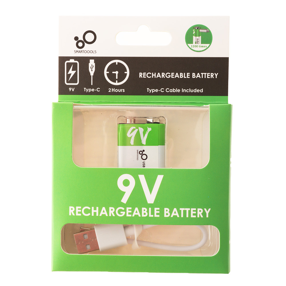 Buy USB Rechargeable 9V Lithium Battery online at Marine-Deals.co.nz
