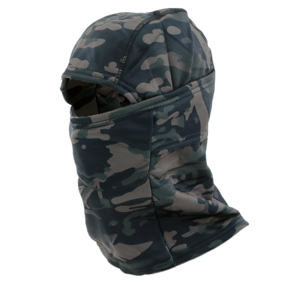 Buy Black Shag Fleece Windproof Balaclava Black Camo online at Marine ...