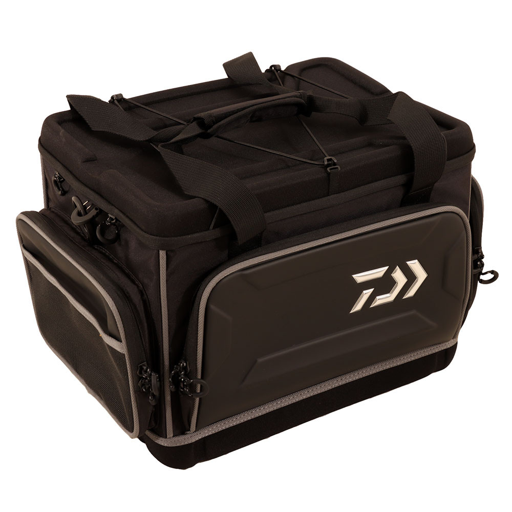 Buy Daiwa DVEC Hard Top Tackle Bag Black online at Marine-Deals.co.nz