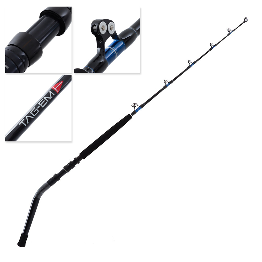 Buy Shimano Tag-Em Rollered Bent Butt Game Rod 5ft 7in 37kg 2pc online ...