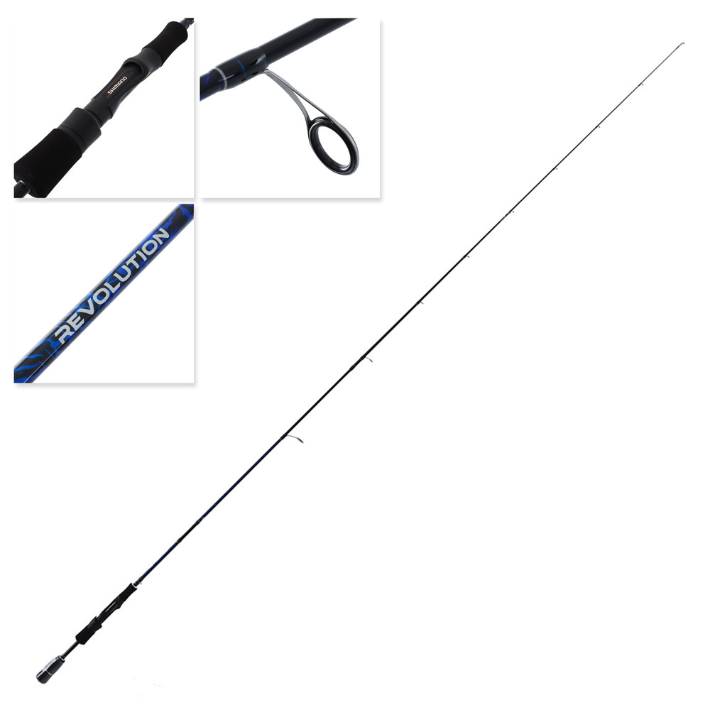 Buy Shimano Revolution Ultra Light Spinning Rod 7ft 2-4kg 2pc online at ...