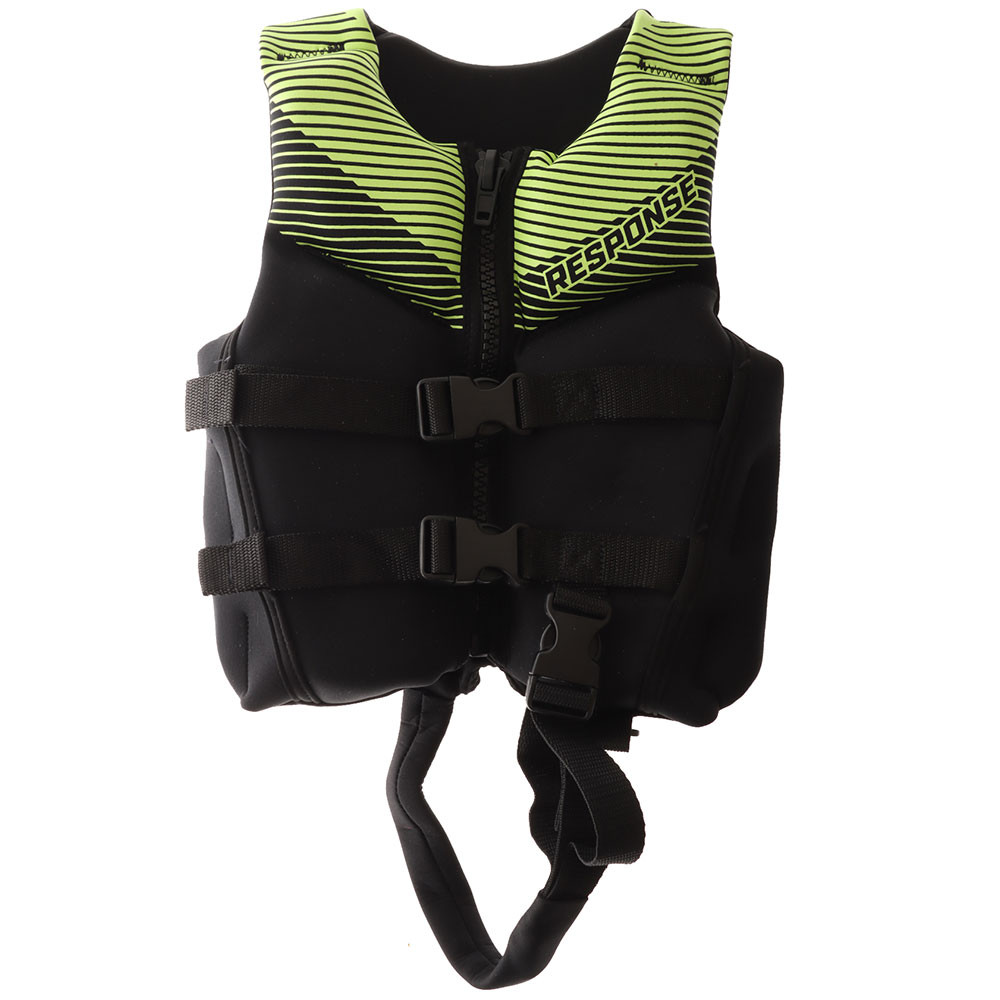 Buy RESPONSE Neoprene Level 50S Toddler Life Vest Black/Green 12-25kg ...