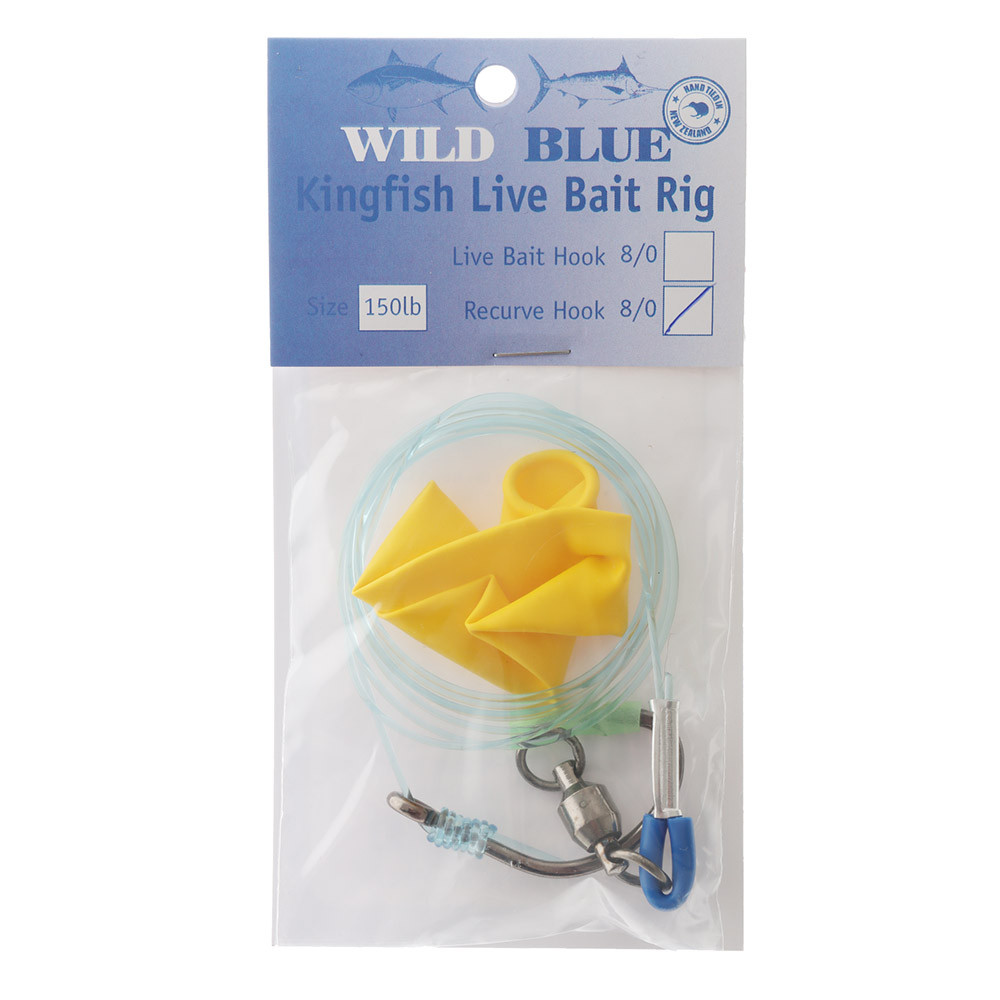 Buy Wild Blue Tackle Kingfish Live Bait Rig with Recurve Hook online at ...