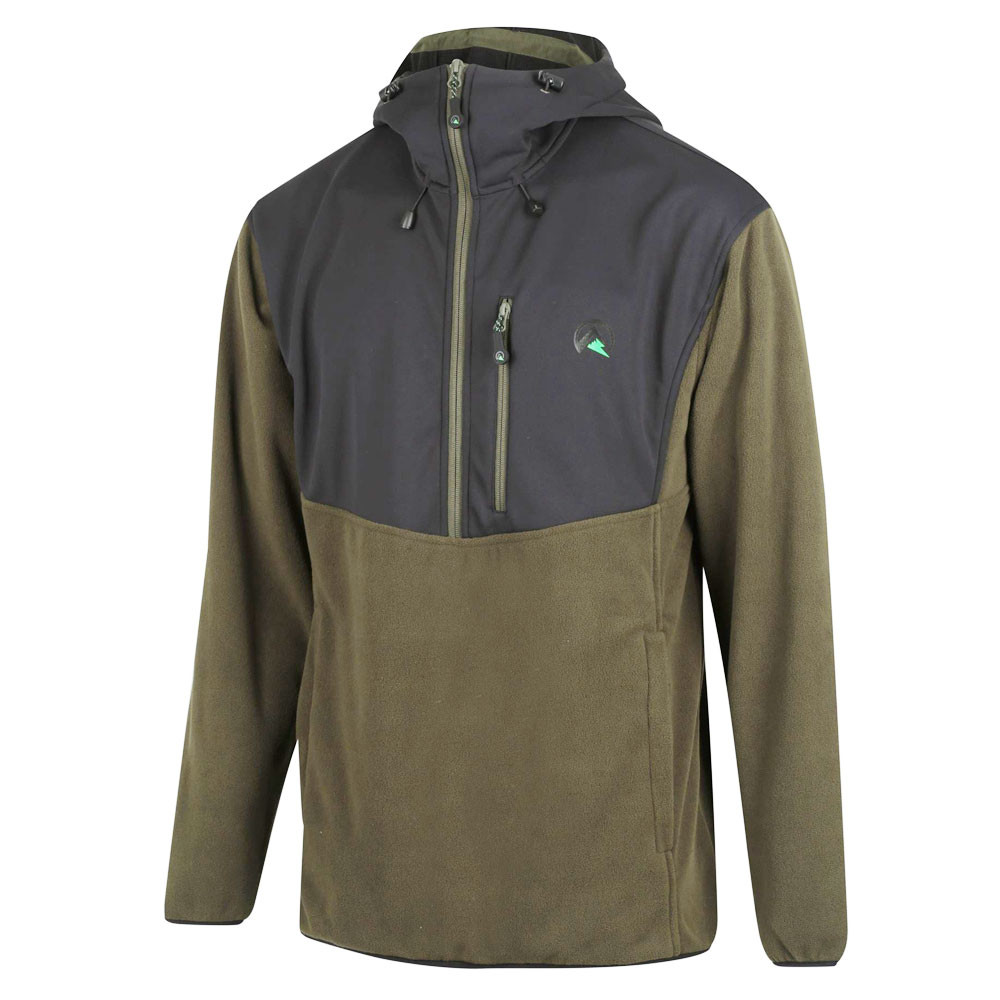 Buy Ridgeline Ascent Softshell Mens Jacket Forest Green/Black online at ...