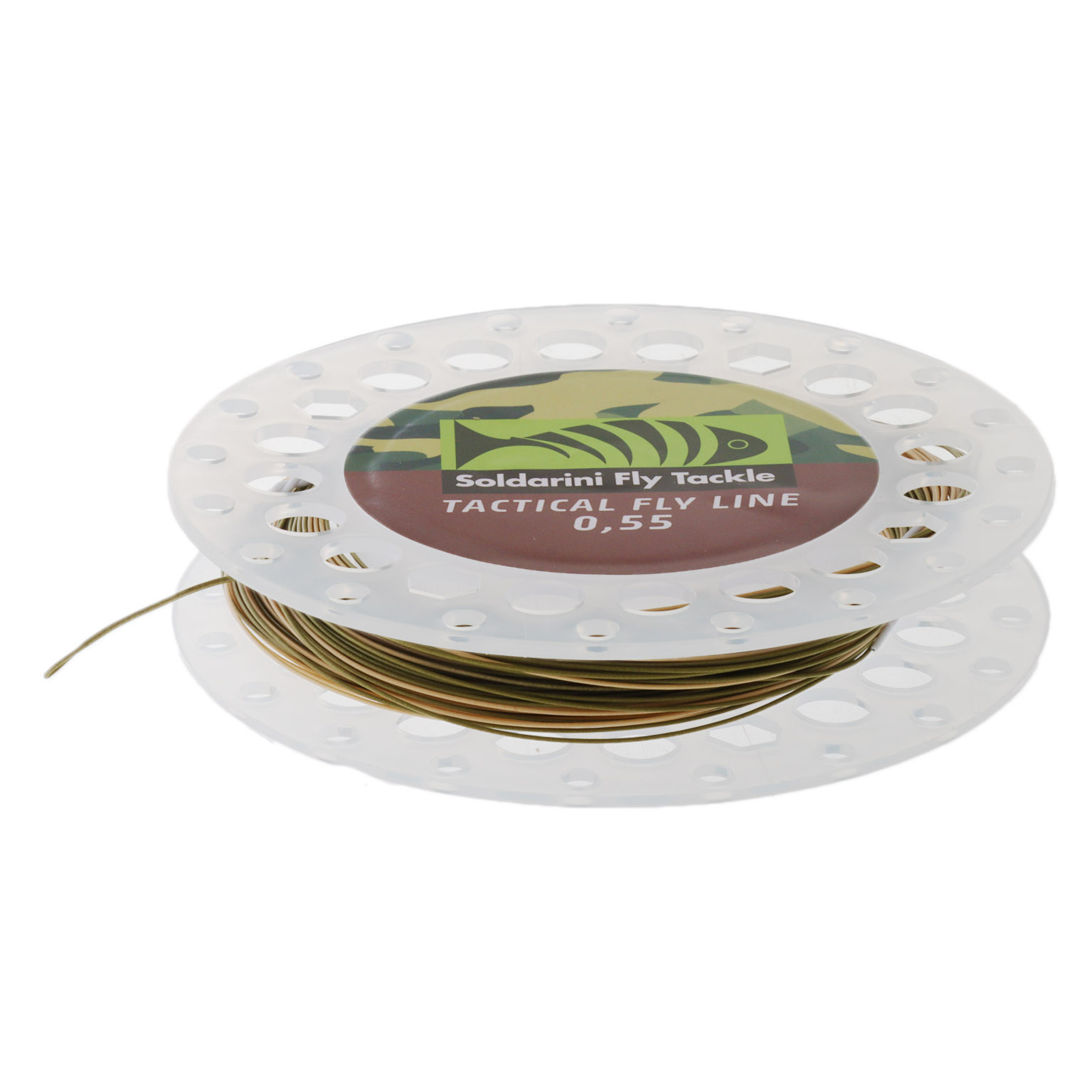 Soldarini Tactical Euro Nymph 055 Fly Line Camo - Braid, Lines & Trace ...