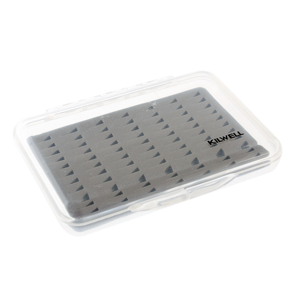 Buy Kilwell ABS Plastic Fly Box with Foam Liner Small online at Marine ...