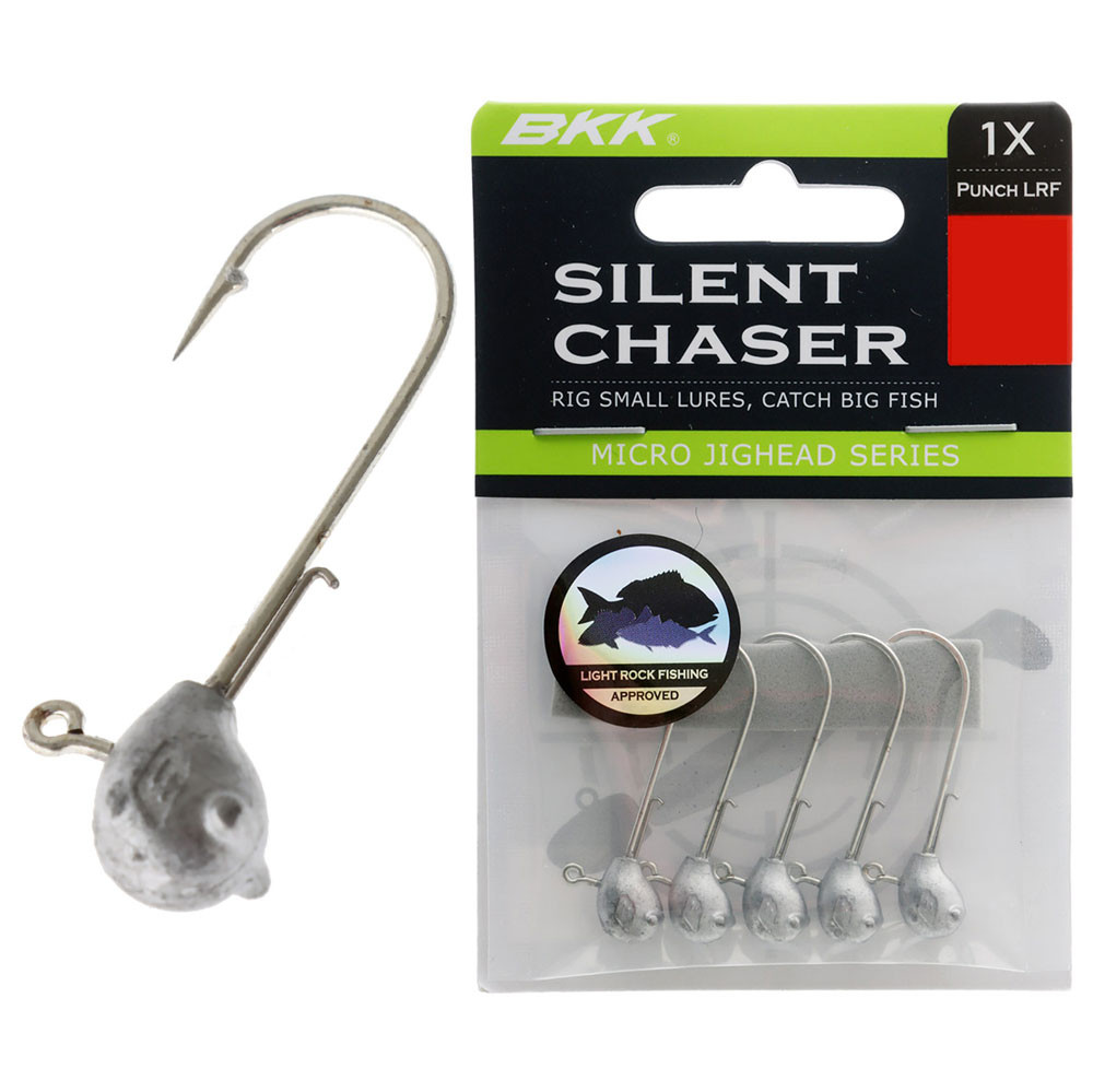 BKK Silent Chaser Punch LRF Micro Jig Heads #2 2.5g Qty 5 - Jig Heads ...
