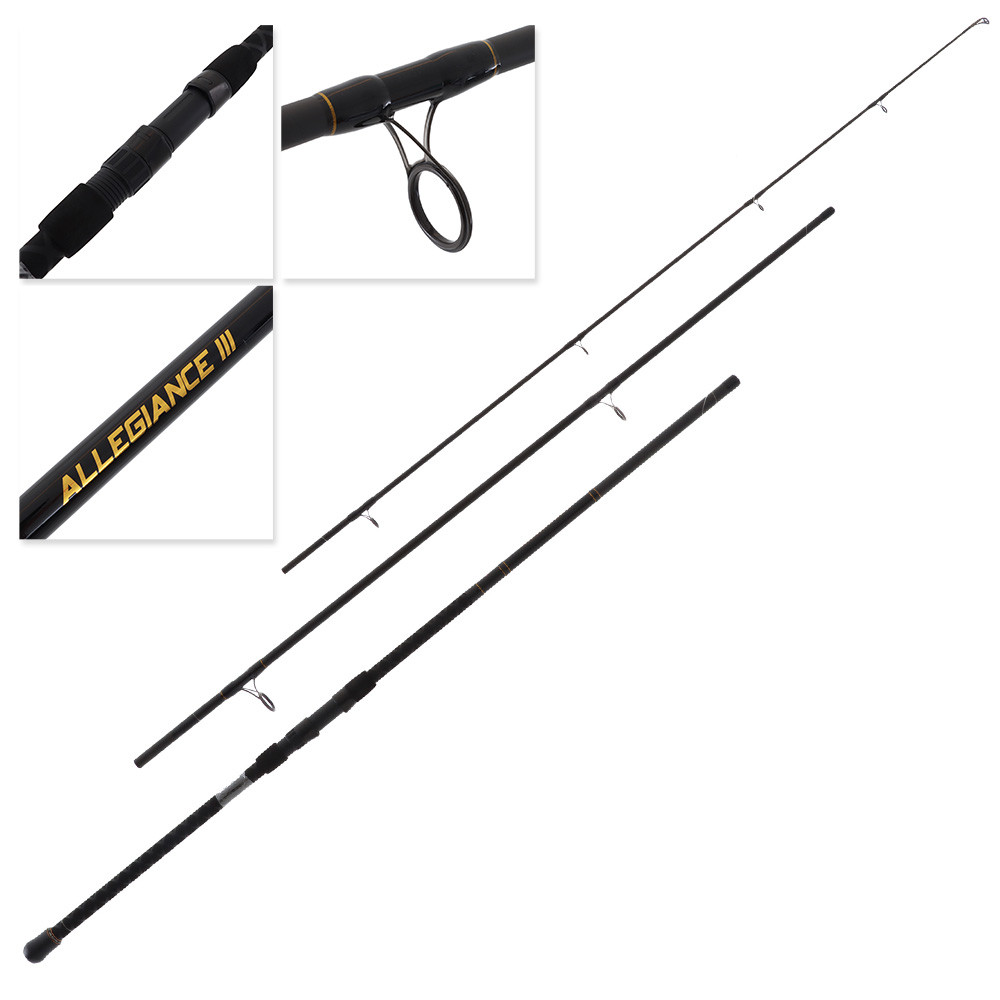 Buy PENN Allegiance III 1303H Spinning Surf Rod 13ft 10-15kg 3pc online ...