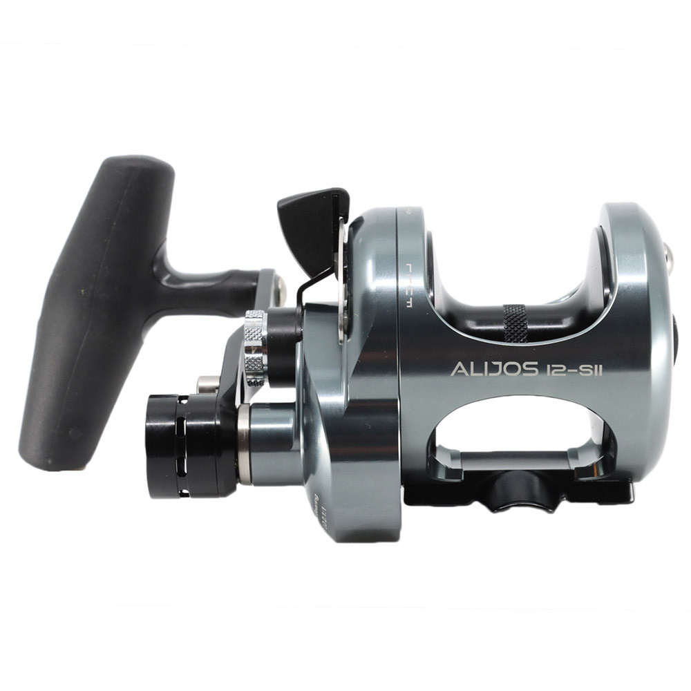 Buy Okuma Alijos 12 Nett 2-Speed Lever Drag OH Boat Reel online at ...
