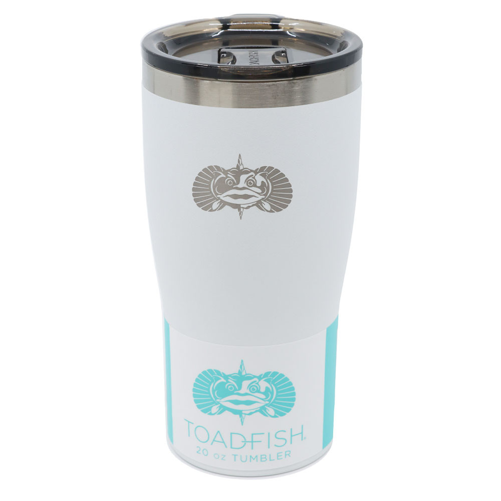 Toadfish Insulated Stainless Steel Travel Mug with Lid 591ml White ...