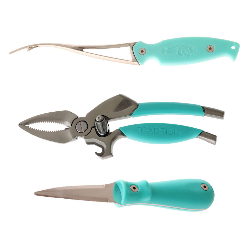 Buy Toadfish Coastal Kitchen Collection - Oyster Knife, Shrimp Cleaner ...