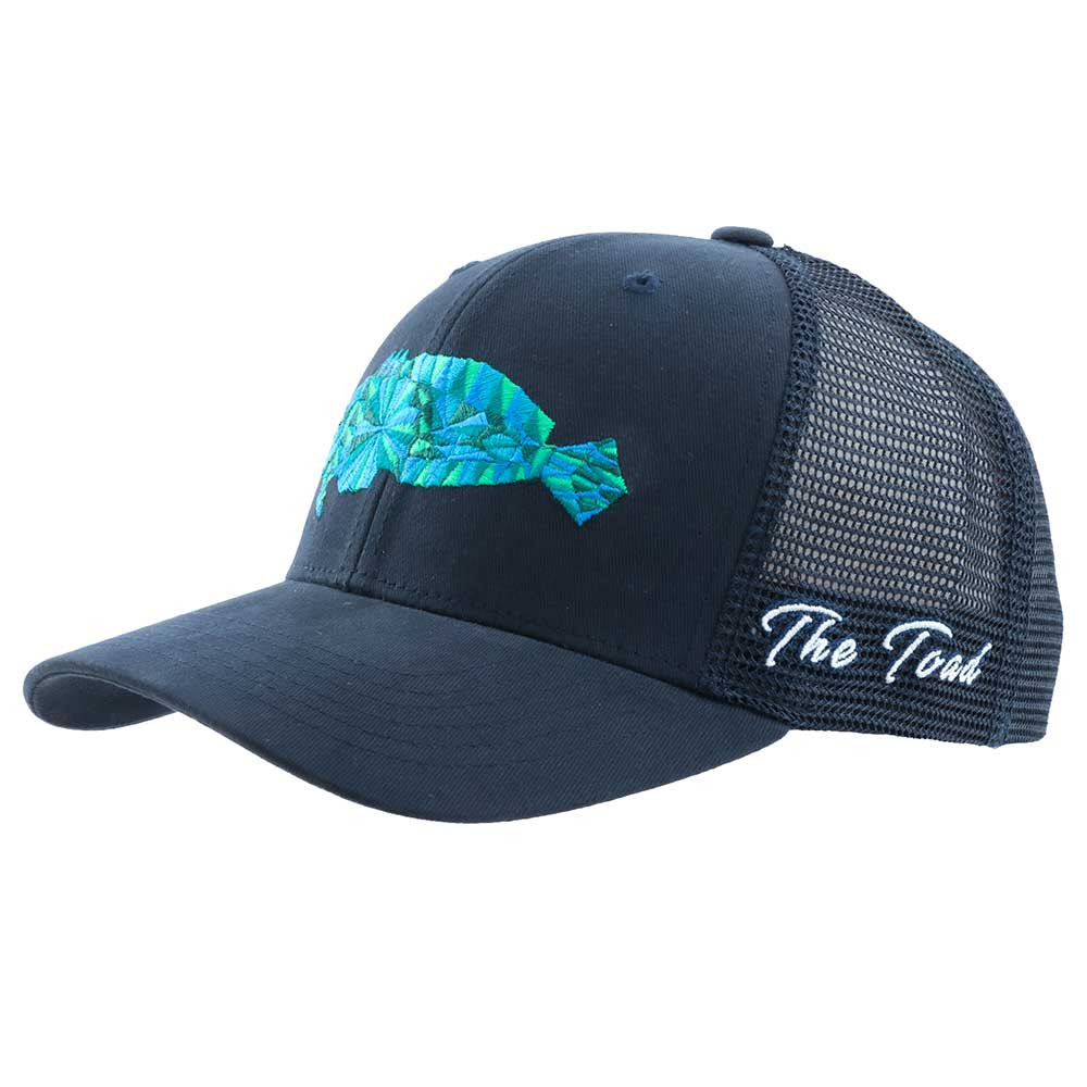 Buy Toadfish The Toad Trucker Cap Navy online at Marine-Deals.co.nz