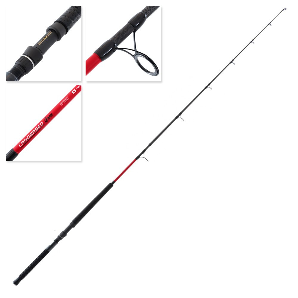 Buy CD Rods Land Based Spinning Game Rod 7ft 9in 15-24kg 2pc online at ...