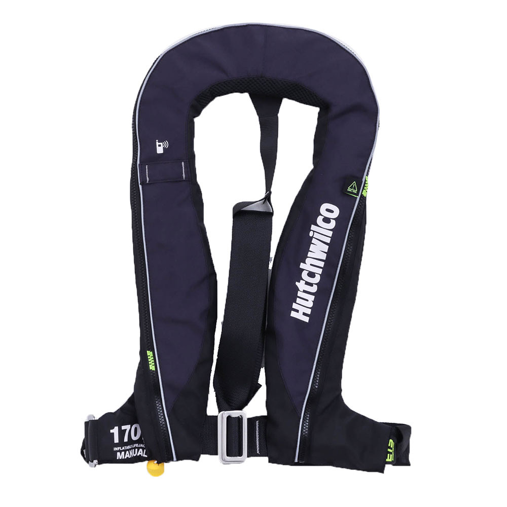 Buy Hutchwilco Super Comfort 170N Manual Inflatable Life Jacket Navy ...