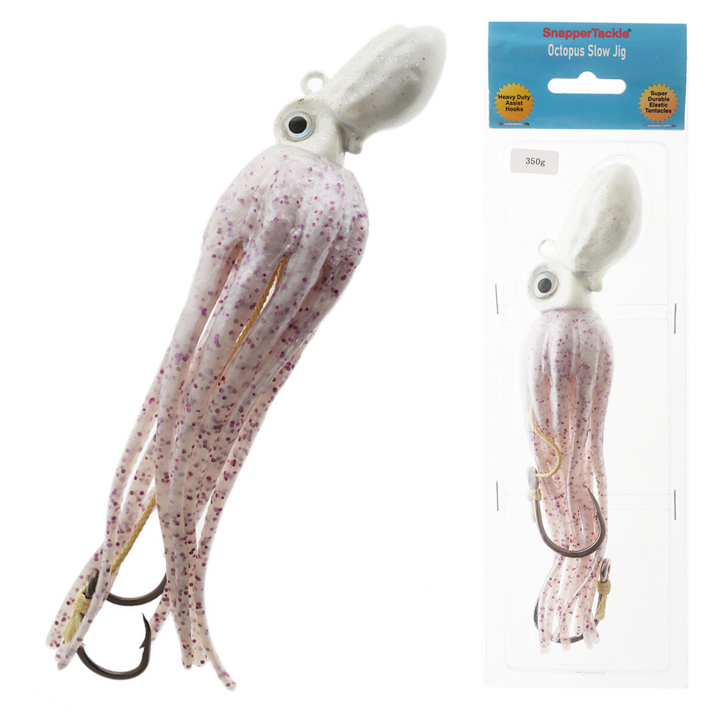Buy SnapperTackle Octopus Slow Jig 350g Lumo White online at Marine ...