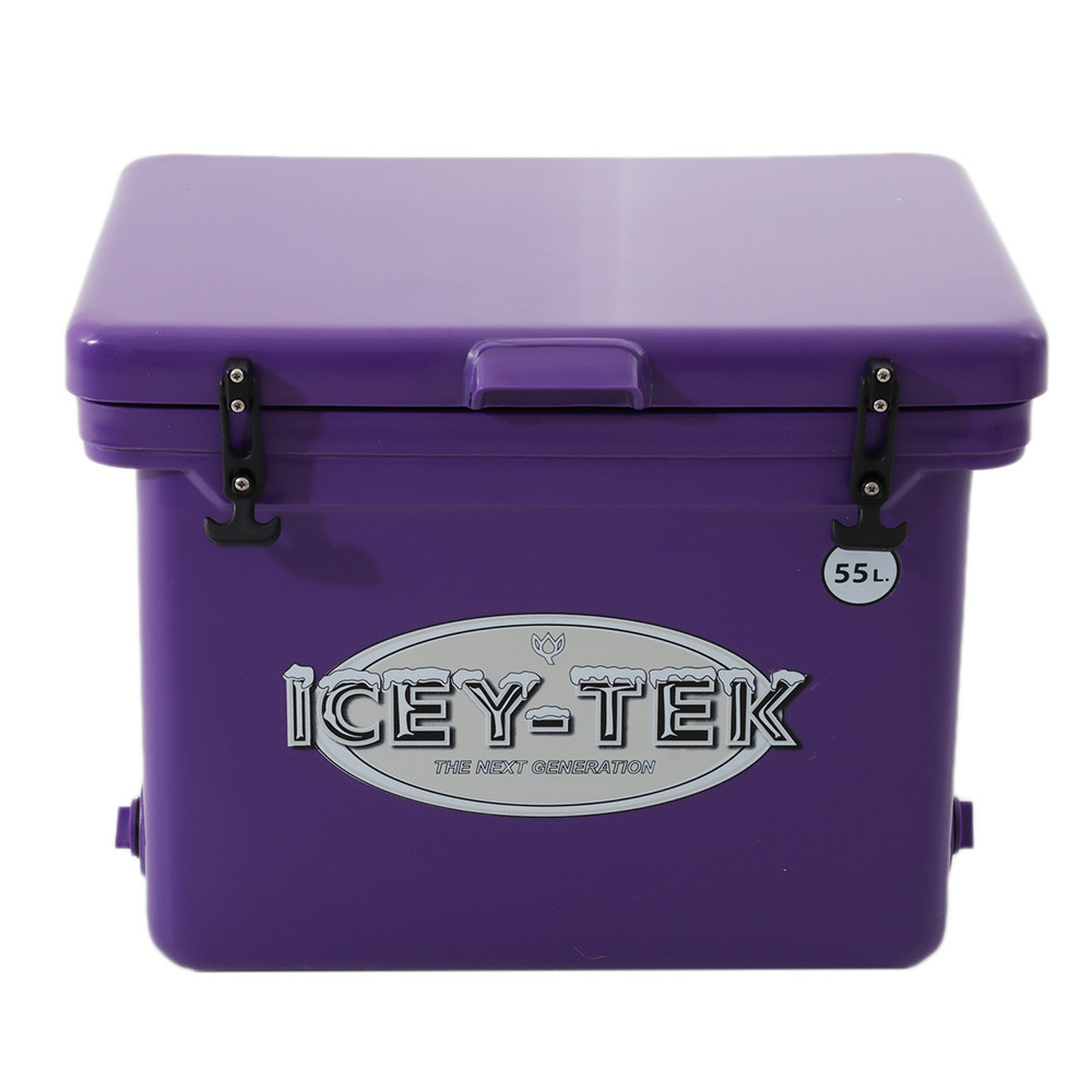 Icey-Tek Cube Chilly Bin 55L Purple - Chilly Bins & Coolers - Boating