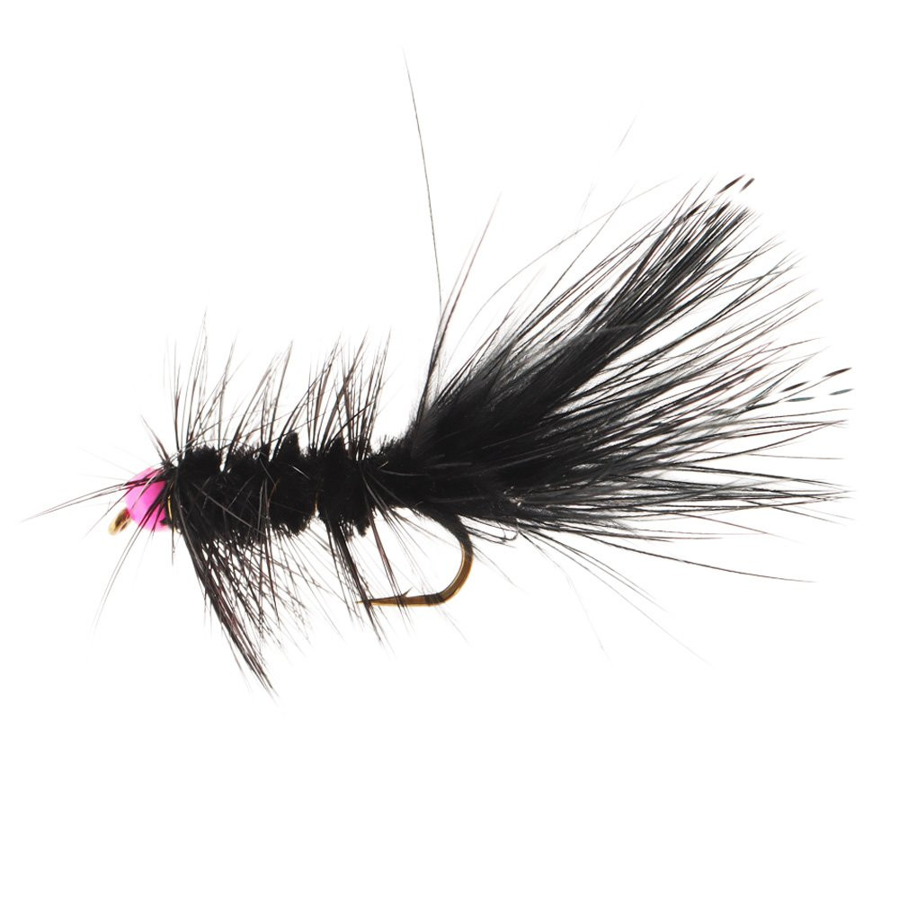 Buy Manic Tackle Project FPB Woolly Bugger Black #08 online at Marine ...