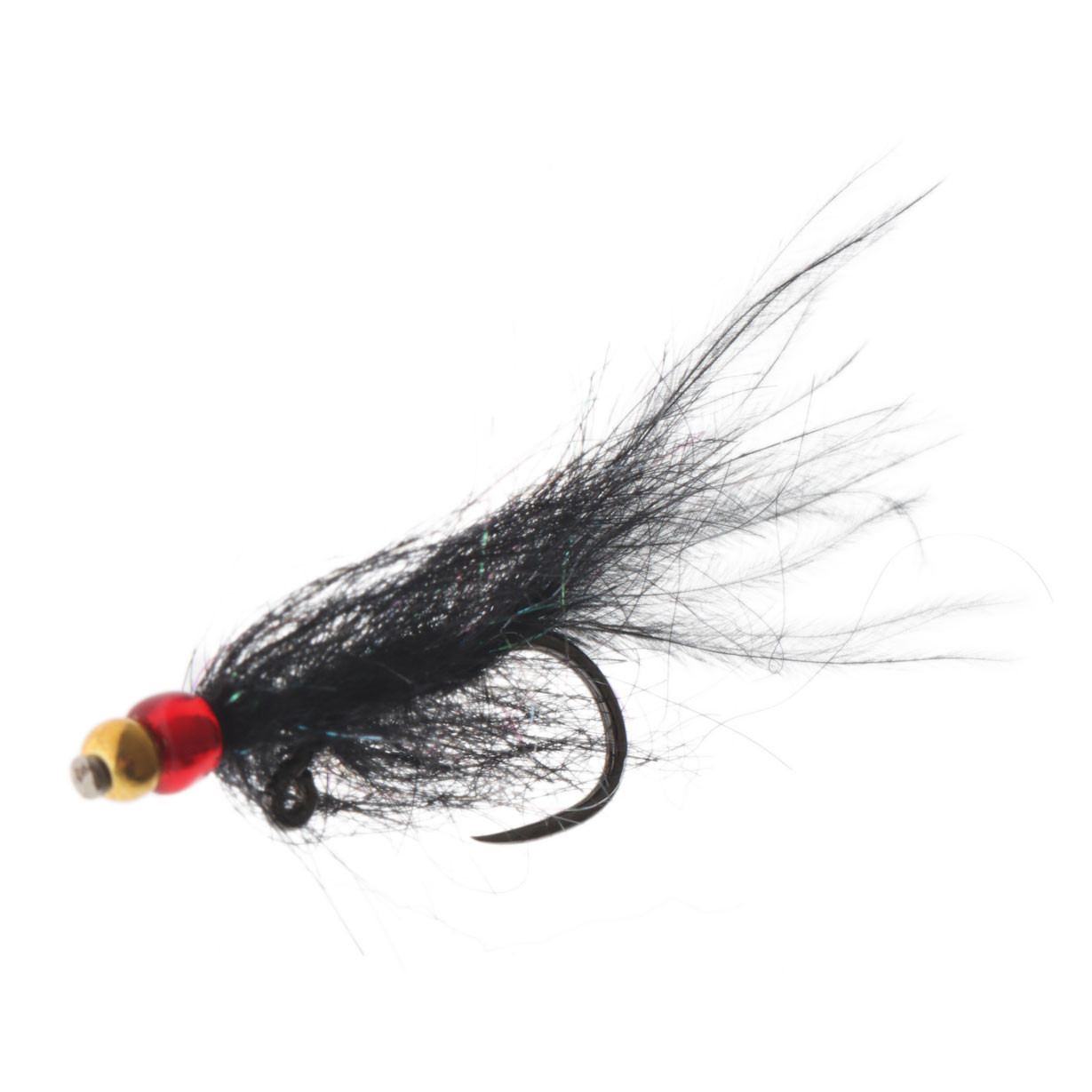 Buy Manic Tackle Project Balanced Leech Streamer Black Magic #8 online ...