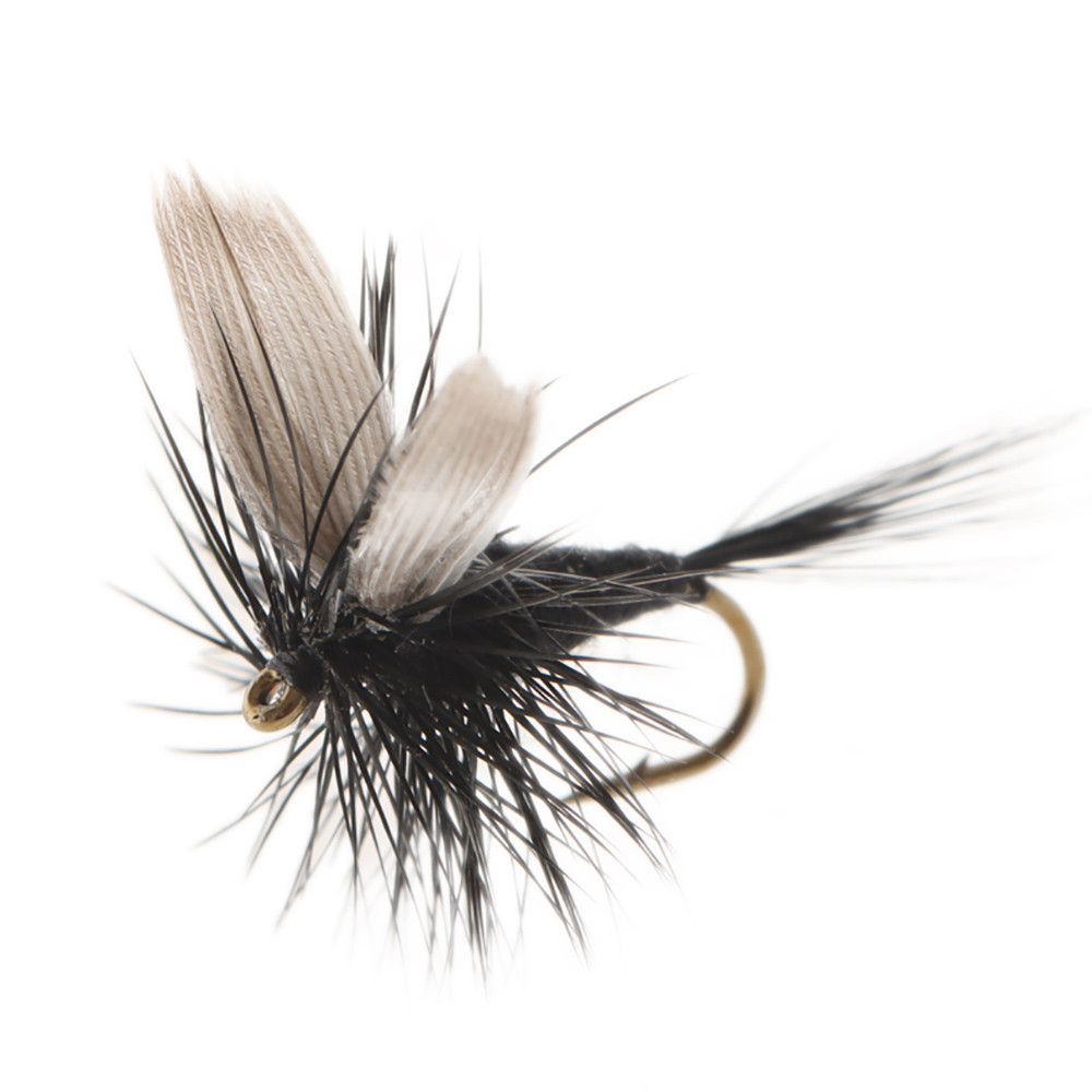 Manic Tackle Project Black Gnat Dry Fly - Trout Flies - Jigs & Lures ...