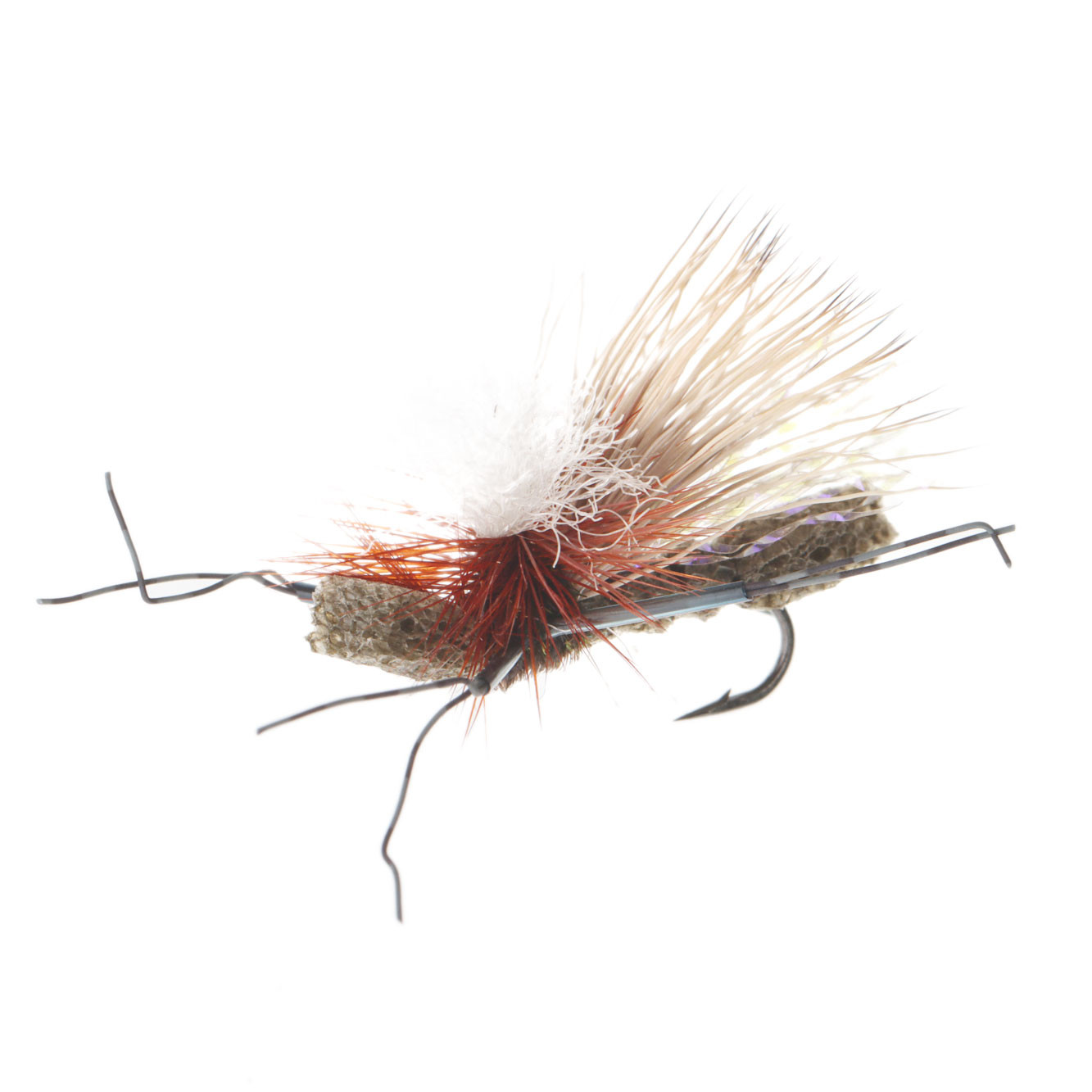 Buy Manic Tackle Project Swishers Foam PMX Black Dry Fly #12 online at ...