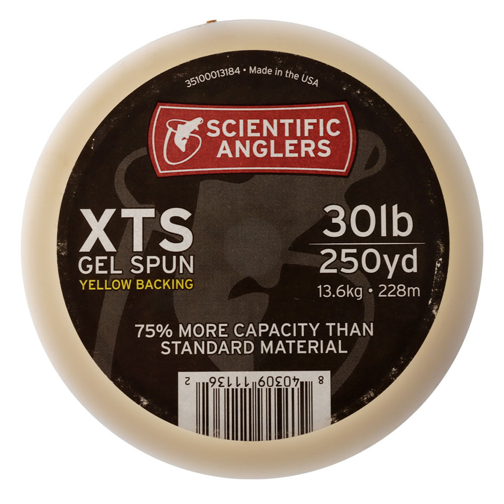 Buy Scientific Anglers XTS Gel Spun Fly Line Backing Yellow 30lb 250yd ...