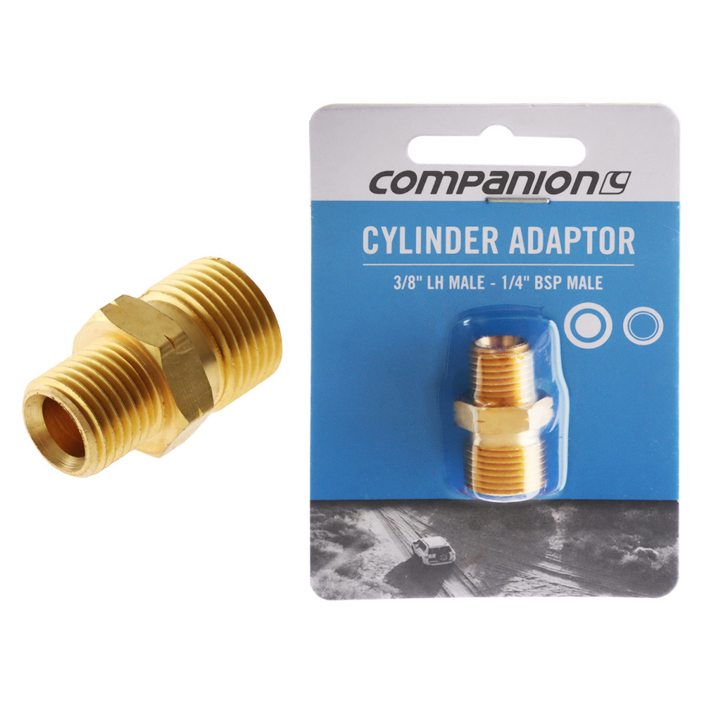 Buy Companion 3/8in LH Male to 1/4in BSP Male Adaptor online at Marine-Deals.co.nz
