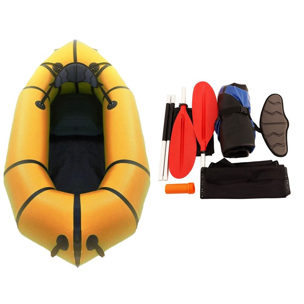 Buy Adventure Inflatable Packraft 235cm Yellow online at Marine-Deals.co.nz