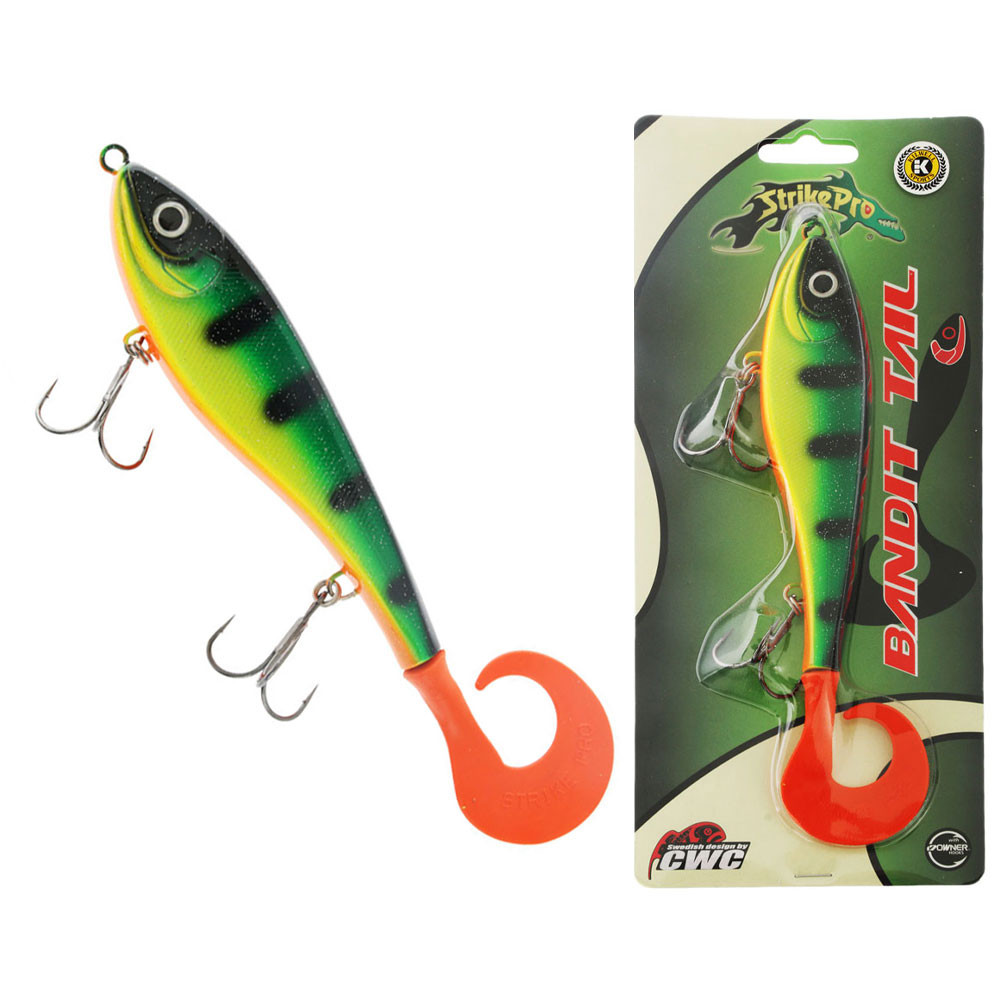 Buy Strike Pro Bandit Tail Lure 150mm 83g Hot Mackerel online at Marine ...
