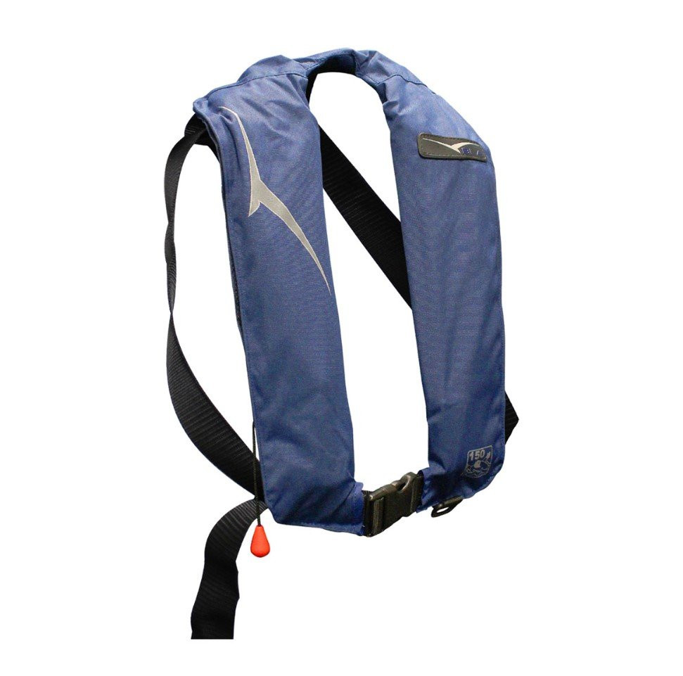 Buy BLA Level 150 Auto Inflatable Life Jacket Navy online at Marine ...