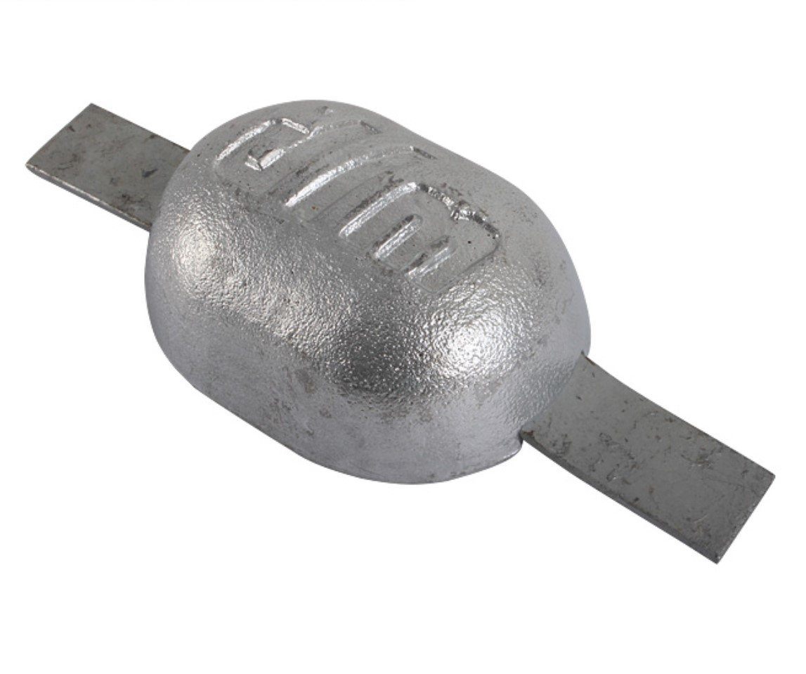 Buy DLM Zinc Anode Block with Galvanised Strap 105x79x40mm online at ...