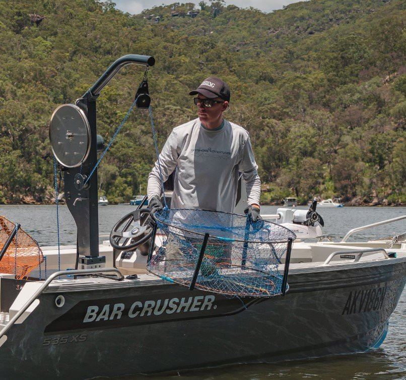 OZTRAP PRO300 Cray Pot Hauler and Line Puller 900W 300lb - Cray Pots ...