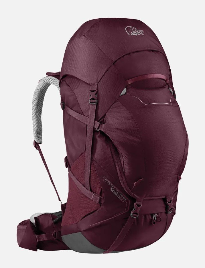 Lowe Alpine Cerro Torre Womens Trekking Backpack ND60:80L Fig Small ...