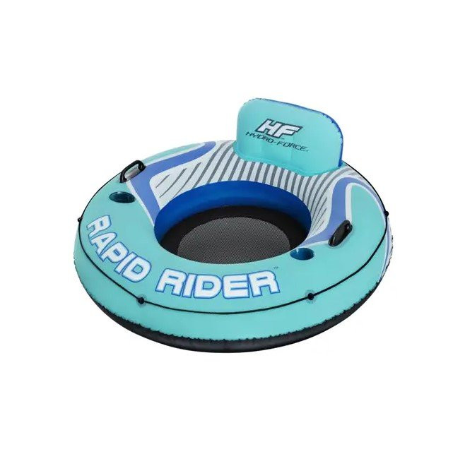 Hydro-Force Comfort Plush Rapid Rider Solo Inflatable Tube 1.35m - Sea ...