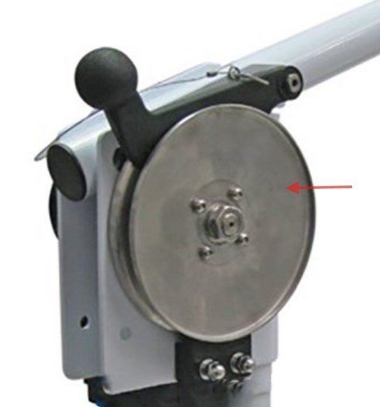 maXtek MTK9000 Replacement Haul Wheel - Cray Pots, Traps & Pot Haulers ...