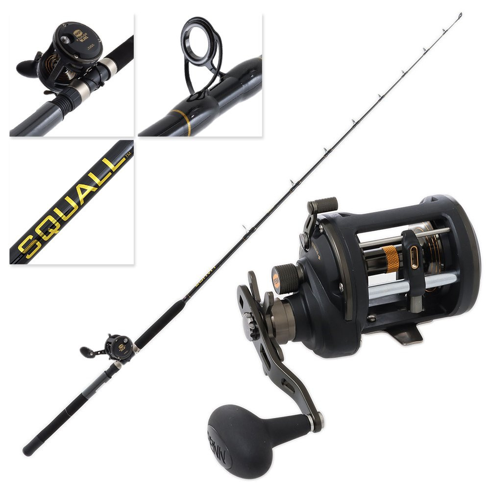 PENN Squall II 20 Level Wind Package 6ft 6in 10kg 1pc - Fishing Value Packages - Fishing
