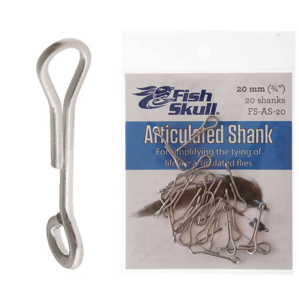 Buy Articulated Fly-Tying Shanks 20mm online at Marine-Deals.co.nz