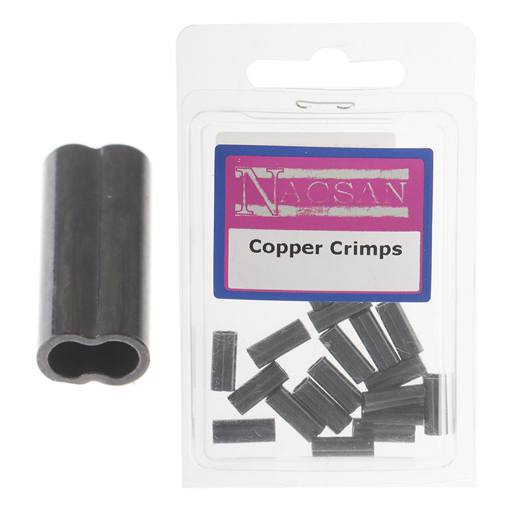 Buy Nacsan Copper Double Crimp Sleeves online at Marine-Deals.co.nz