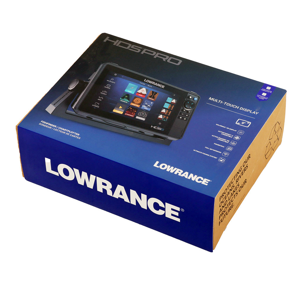 Buy Lowrance HDS-9 PRO GPS Chartplotter/Fishfinder NZ/AU with ActiveImaging HD 3-in-1 Transducer ...