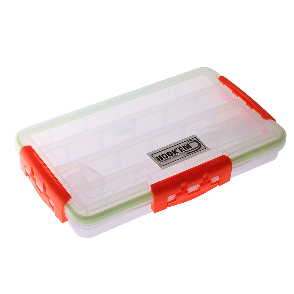 Buy Hook'em Waterproof Tackle Box Large online at Marine-Deals.co.nz