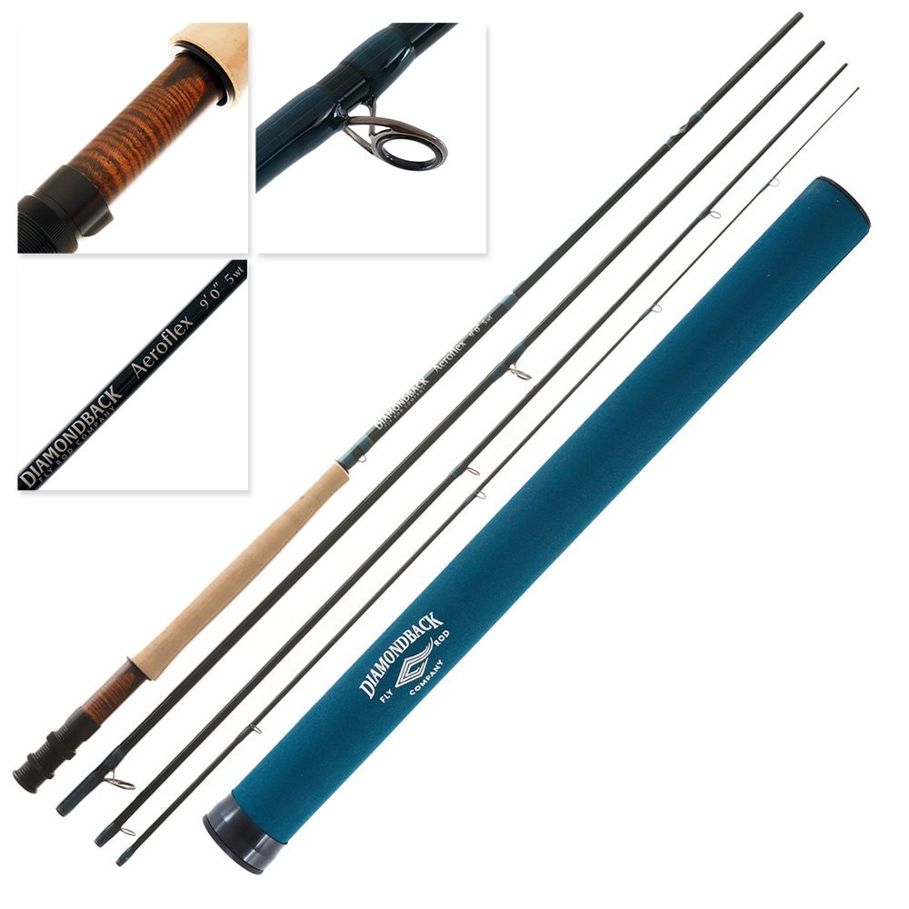Buy Diamondback Aeroflex Freshwater Fly Rod 9ft 5WT 4pc online at ...