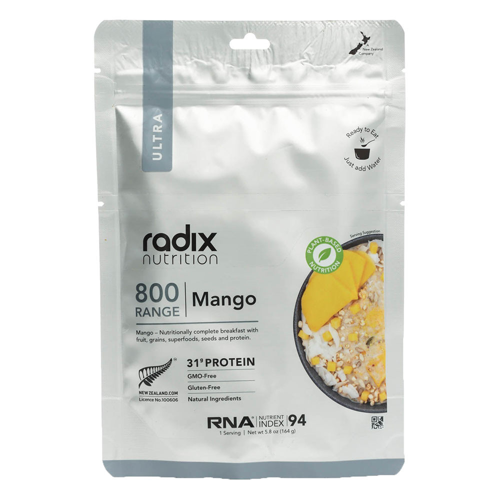 Buy Radix Ultra Breakfast Meal V9 800kcal Mango 164g online at Marine ...