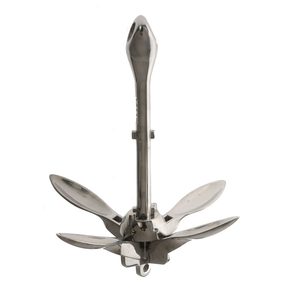 Buy Stainless Collapsible Anchor 1.5kg online at Marine-Deals.co.nz