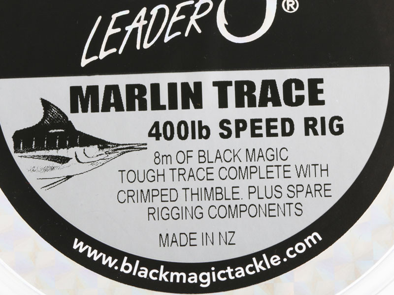 Buy Black Magic 25 Marlin Trace 400lb Speed Rig online at Marine-Deals ...