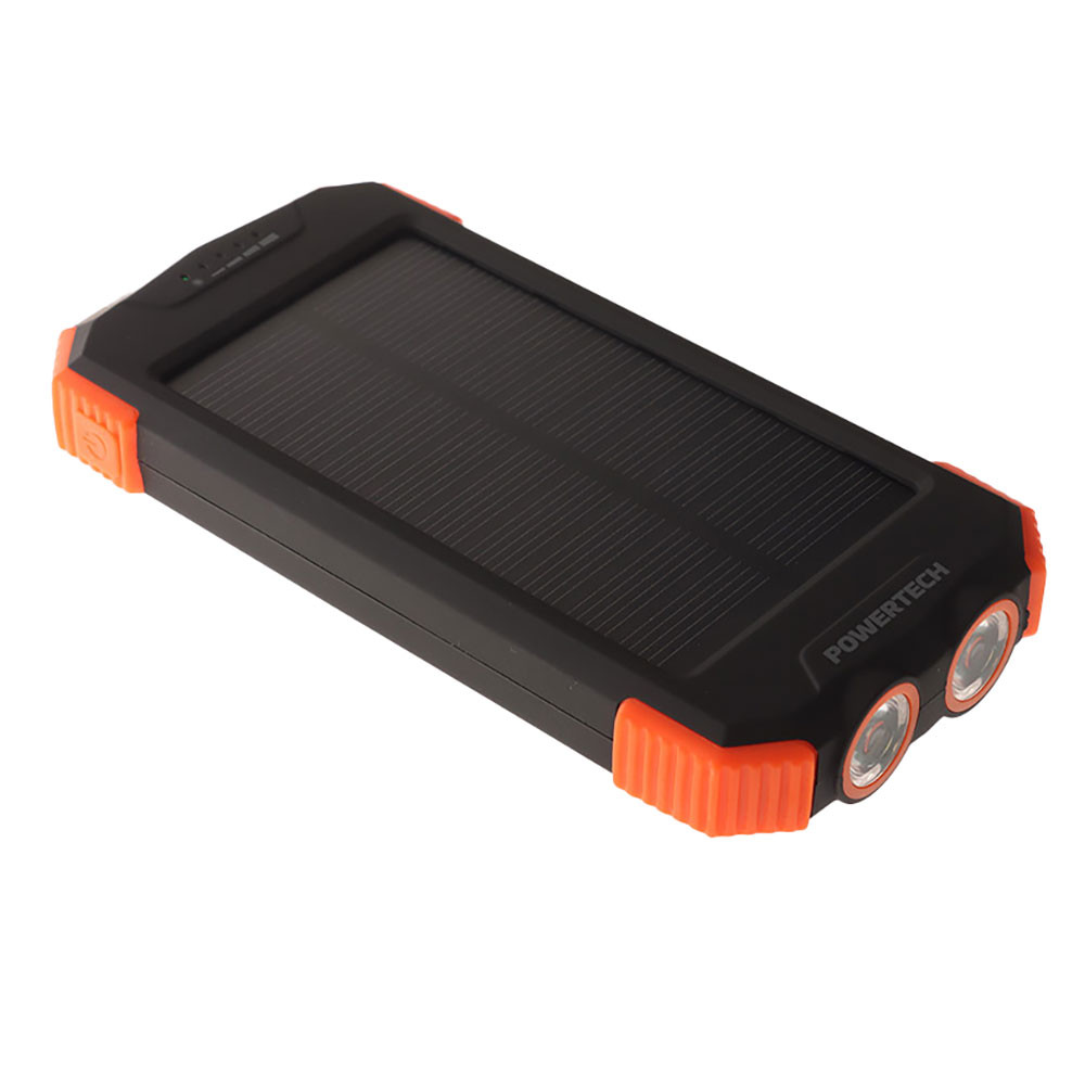 Buy Water Resistant Solar Power Bank with Wireless Charging 10000mAh ...