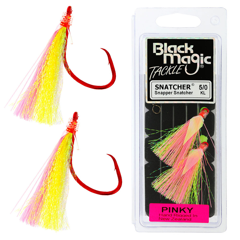 Buy Black Magic Snapper Snatcher Flasher Rig 5/0 Pinky online at Marine-Deals.co.nz