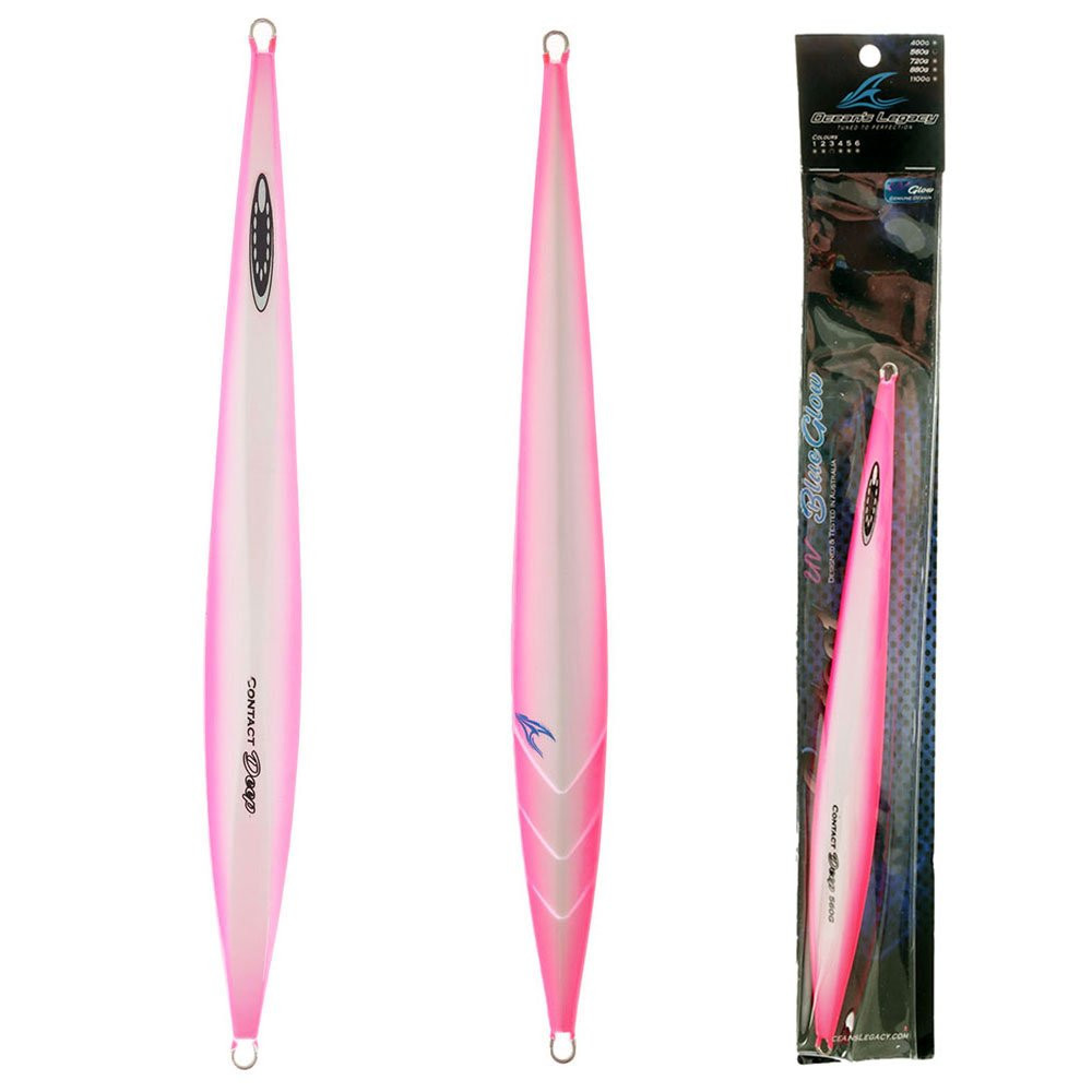 Ocean's Legacy Deep Contact Jig 720g Pink Glow - Jigs - Jigs & Lures ...