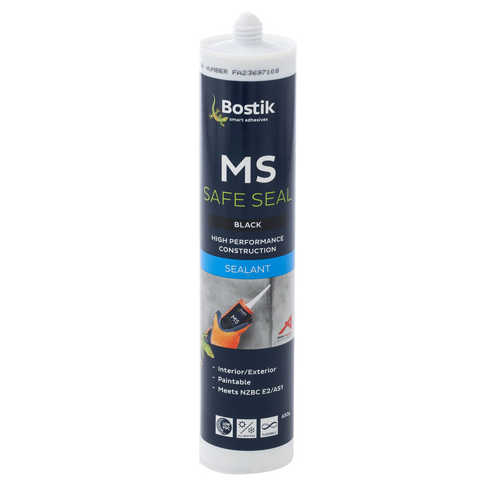 Buy Bostik MS Safe Seal High Performance Sealant 300ml Black online at Marine-Deals.co.nz